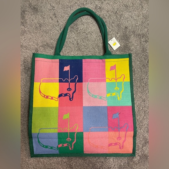 Masters | Bags | Masters 224 Pop Art Jute Tote Bag | Poshmark